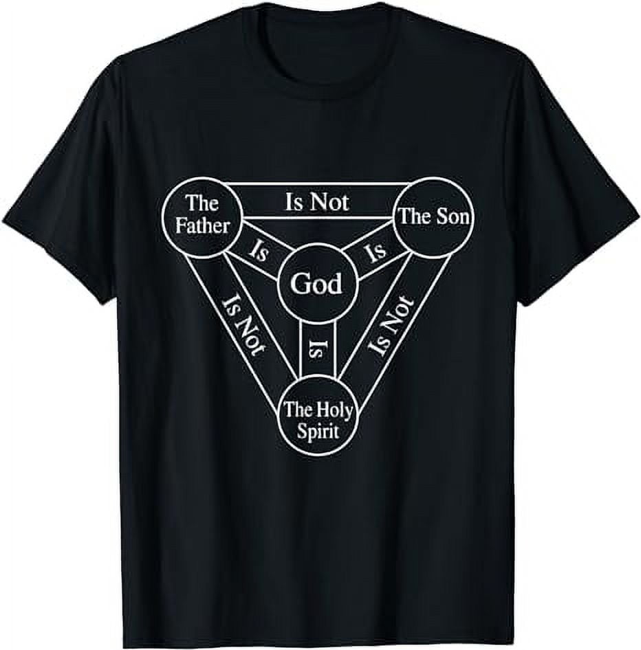Trinity Shield of the Trinity Diagram God 3 in 1 T-Shirt - Walmart.com