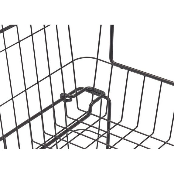Trinity Stackable Wire Baskets Dark Bronze 2-Pack 19" wide - Walmart.com