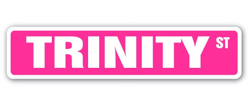 Trinity Street [3 Pack] of Vinyl Decal Stickers | Indoor/Outdoor ...