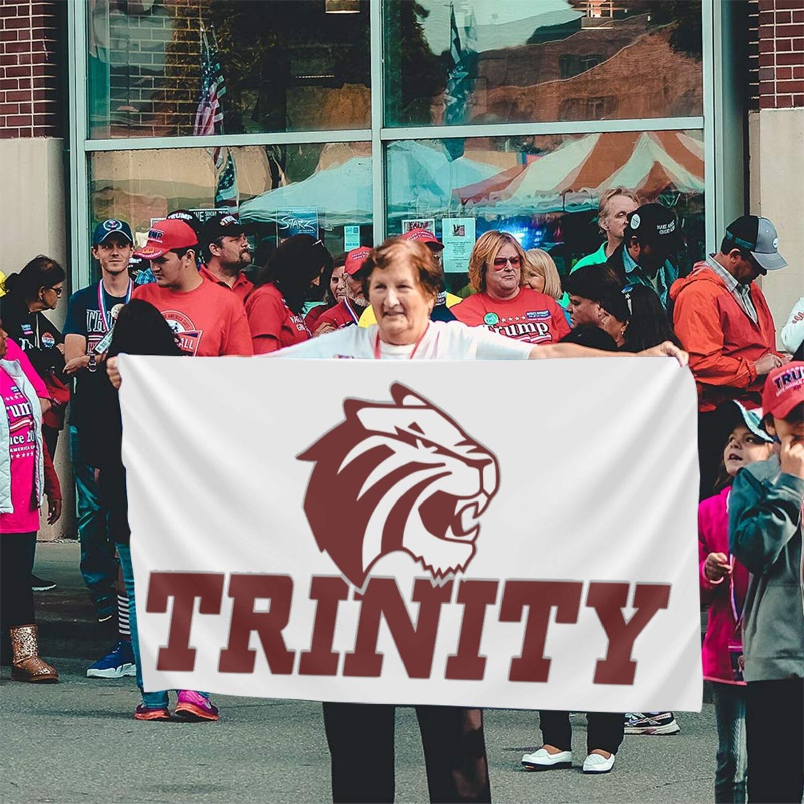 Trinity University Logo Flag 3x5 FT Holiday Banner Garden Yard House ...