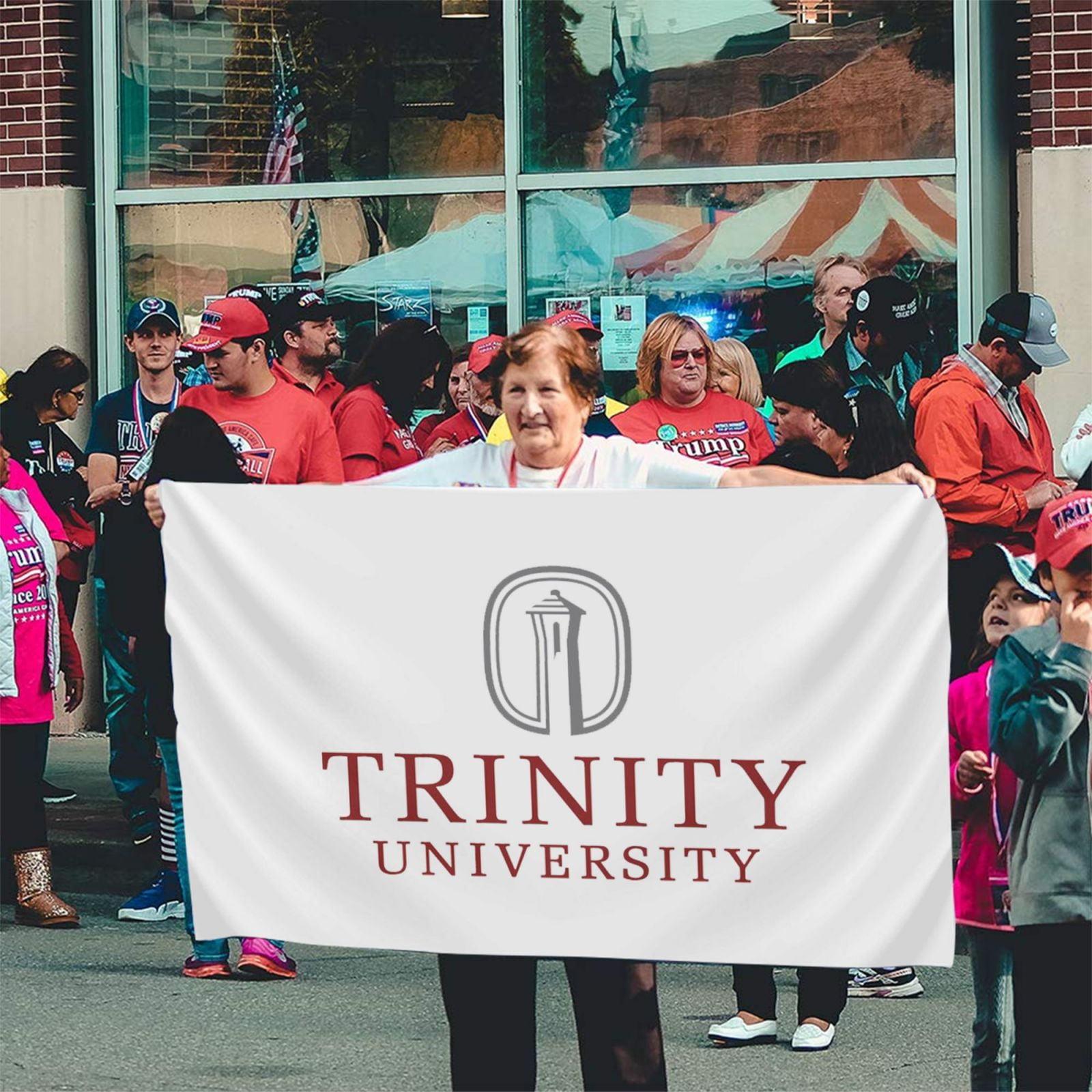 Trinity University Logo Flag 3x5 Ft Holiday Banner Garden Yard House ...