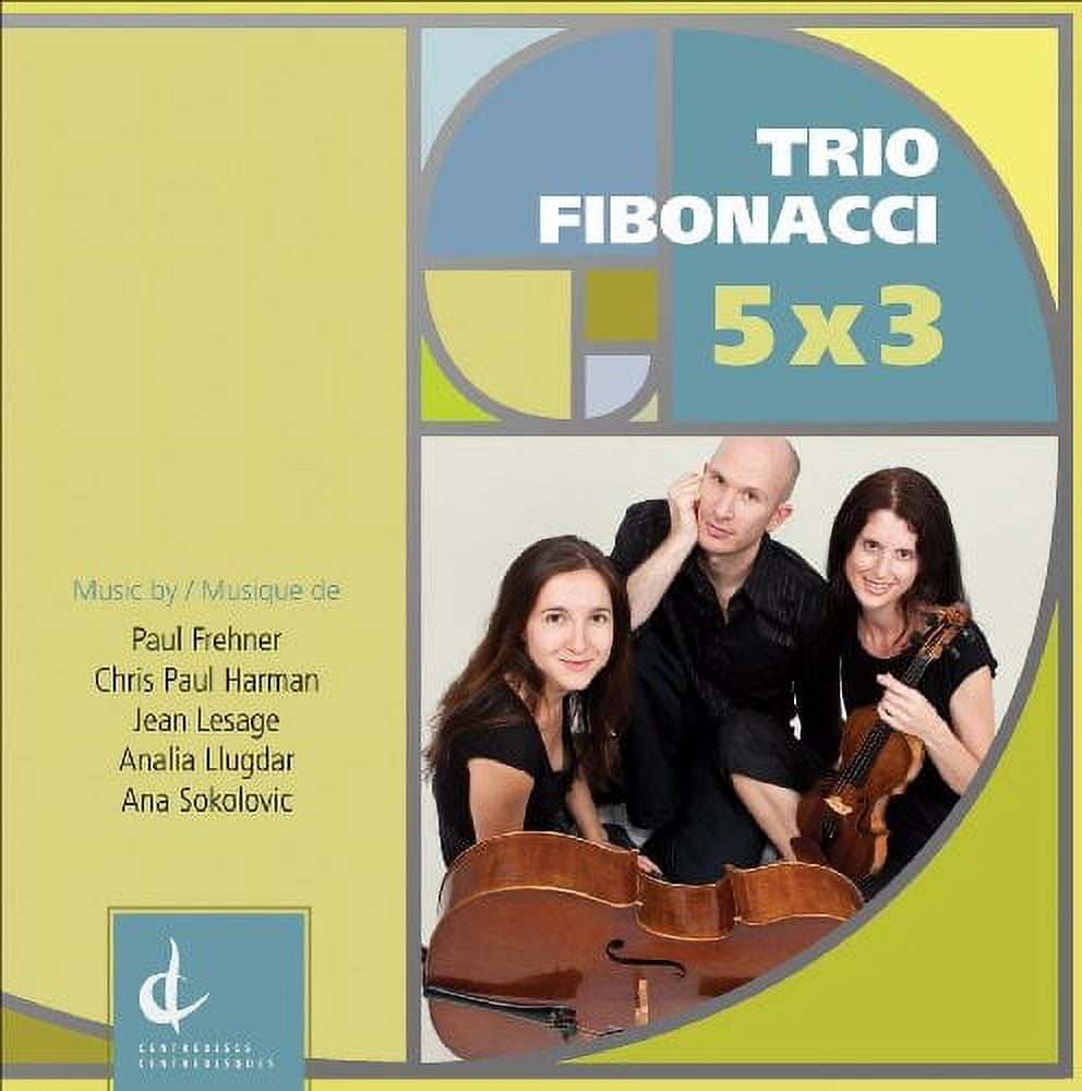 Trio Fibonacci - Trio Fibonacci: 5X3 - Music & Performance - CD ...