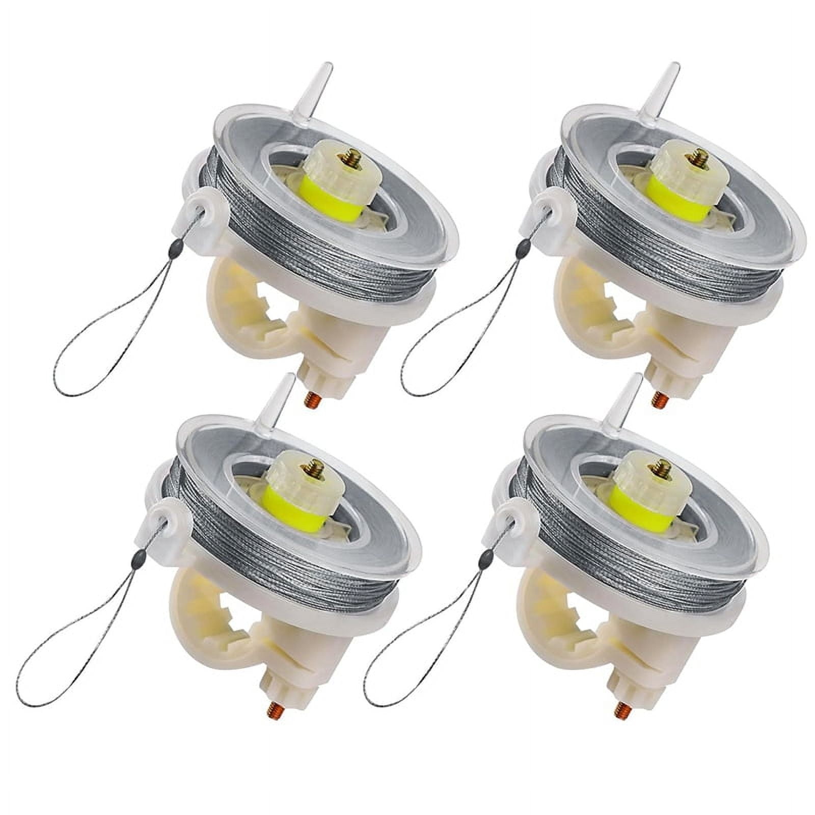 Trip Wire with Reusable Reel (4-Pack) - 85ft 12-Gauge Line for ...