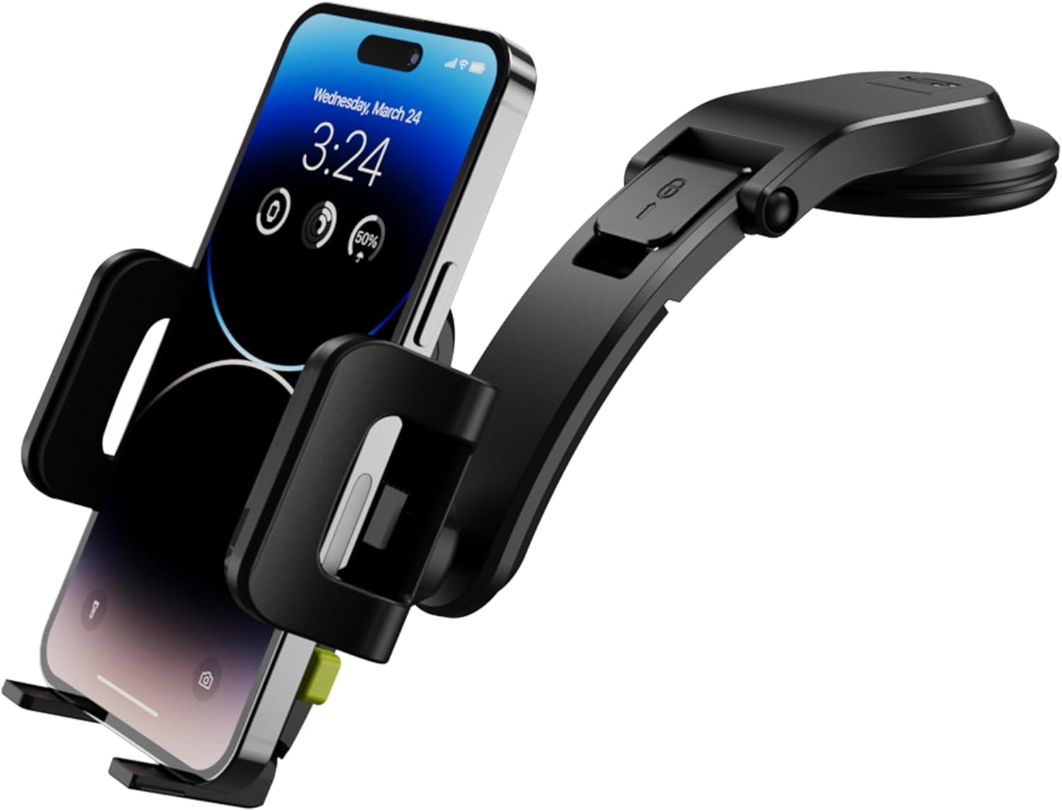 TripGrip Wave Dashboard Cell Phone Mount for Car Hands Free Suction Cup ...