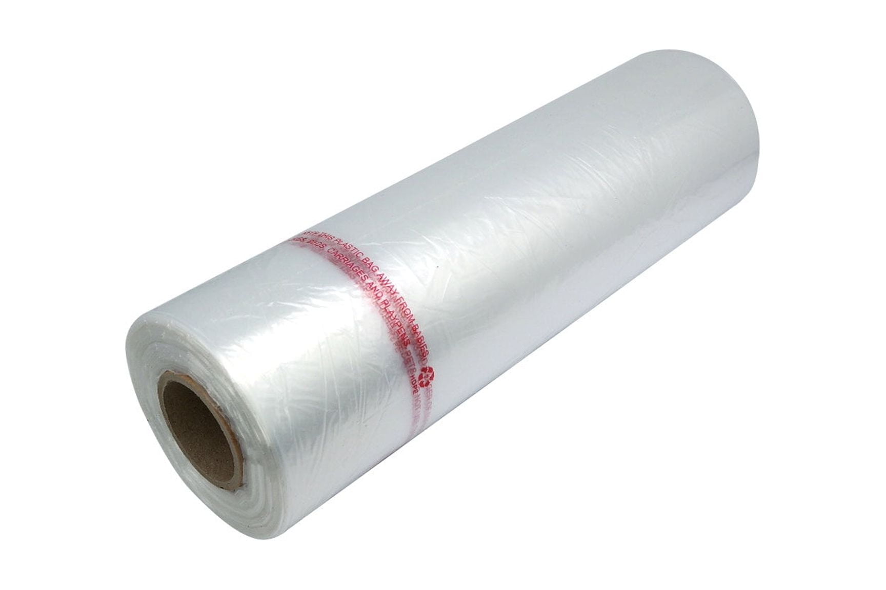 Tripact 11" x 19" HDPE Plastic Produce Bag Roll, Grocery Bag for Fruits ...