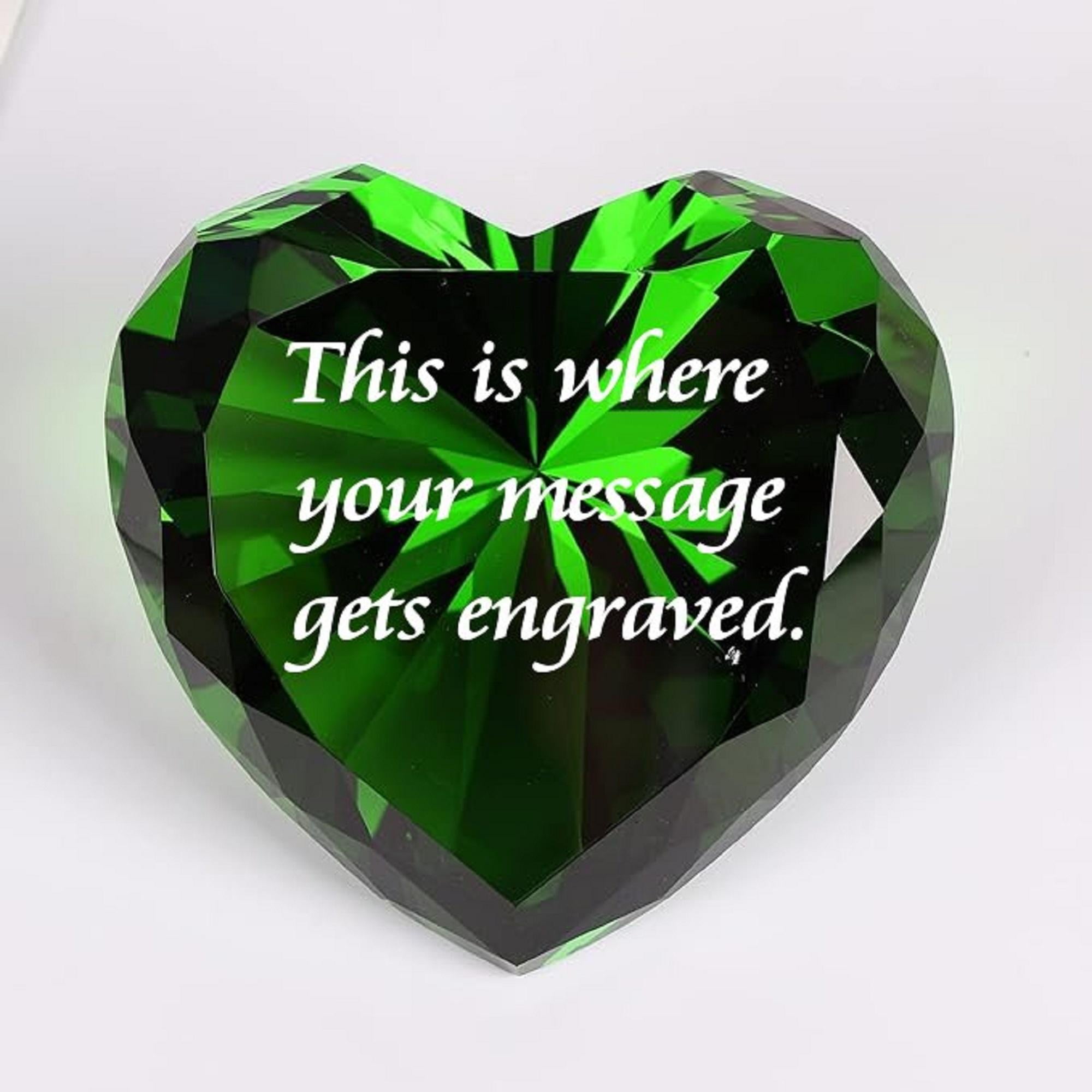 Tripact Crystal Glass Diamond Shaped Paperweight for Home Décor and ...