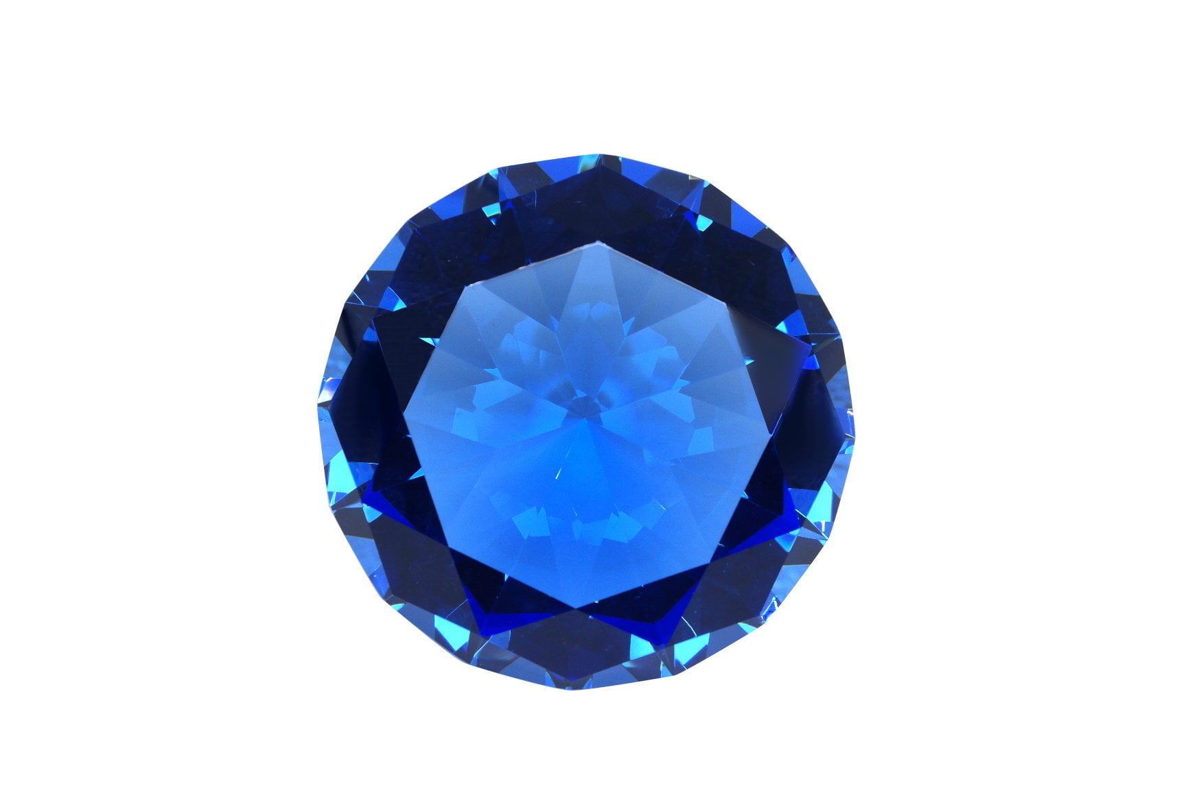 Tripact Original Color 100mm (4 inch) True Sapphire Blue Diamond Shaped ...