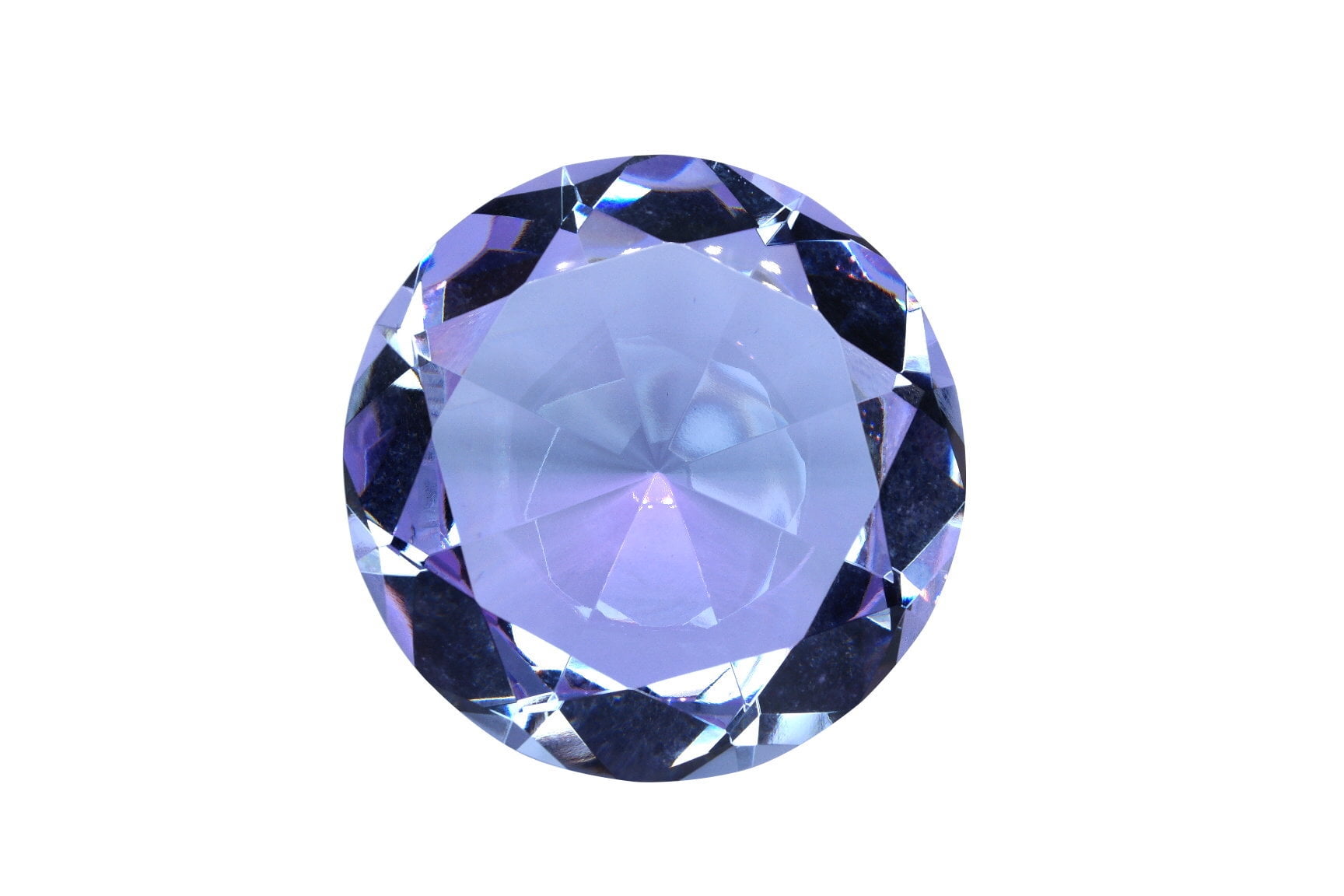 Tripact Original Color (4 Inch) Amethyst Purple Diamond Shaped Jewel ...