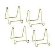 Tripar 6" Gold Painted Square Wire Display Stand for Plates, Artwork ...