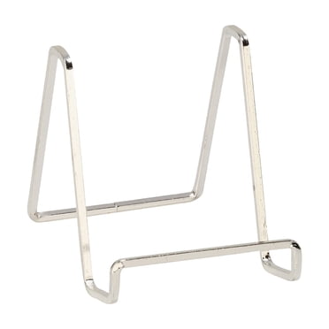 Tripar 4" Gold Painted Square Wire Display Stand for Plates, Artwork ...
