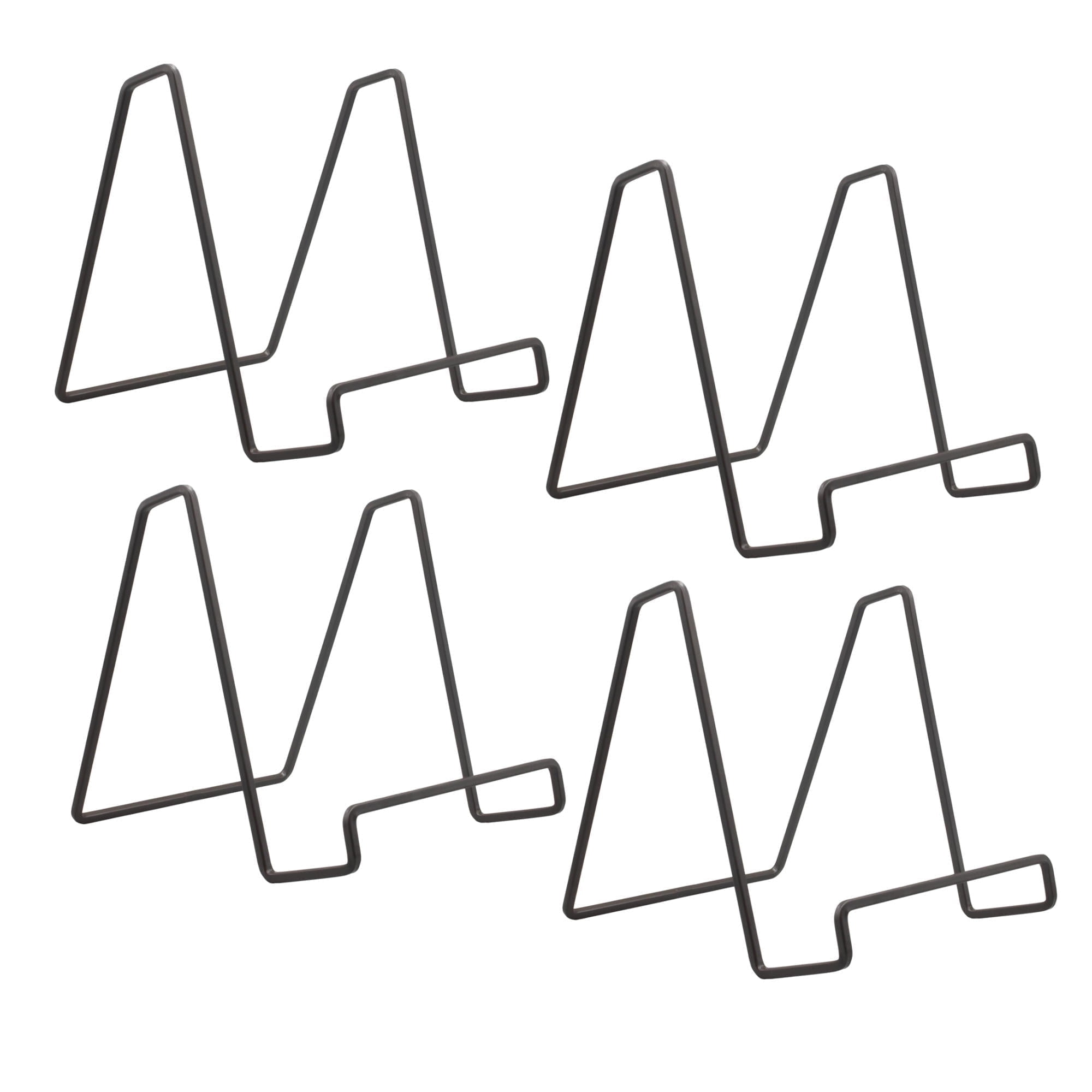 Tripar 6" Mahogany Painted Square Wire Display Stand for Plates ...