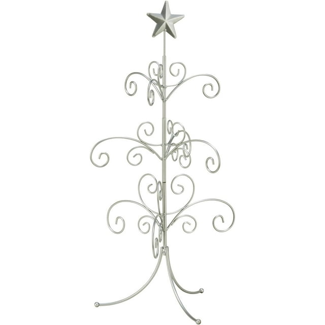 Tripar Decorative Tree Ornament & Jewelry Display, Silver Finish (22 ...