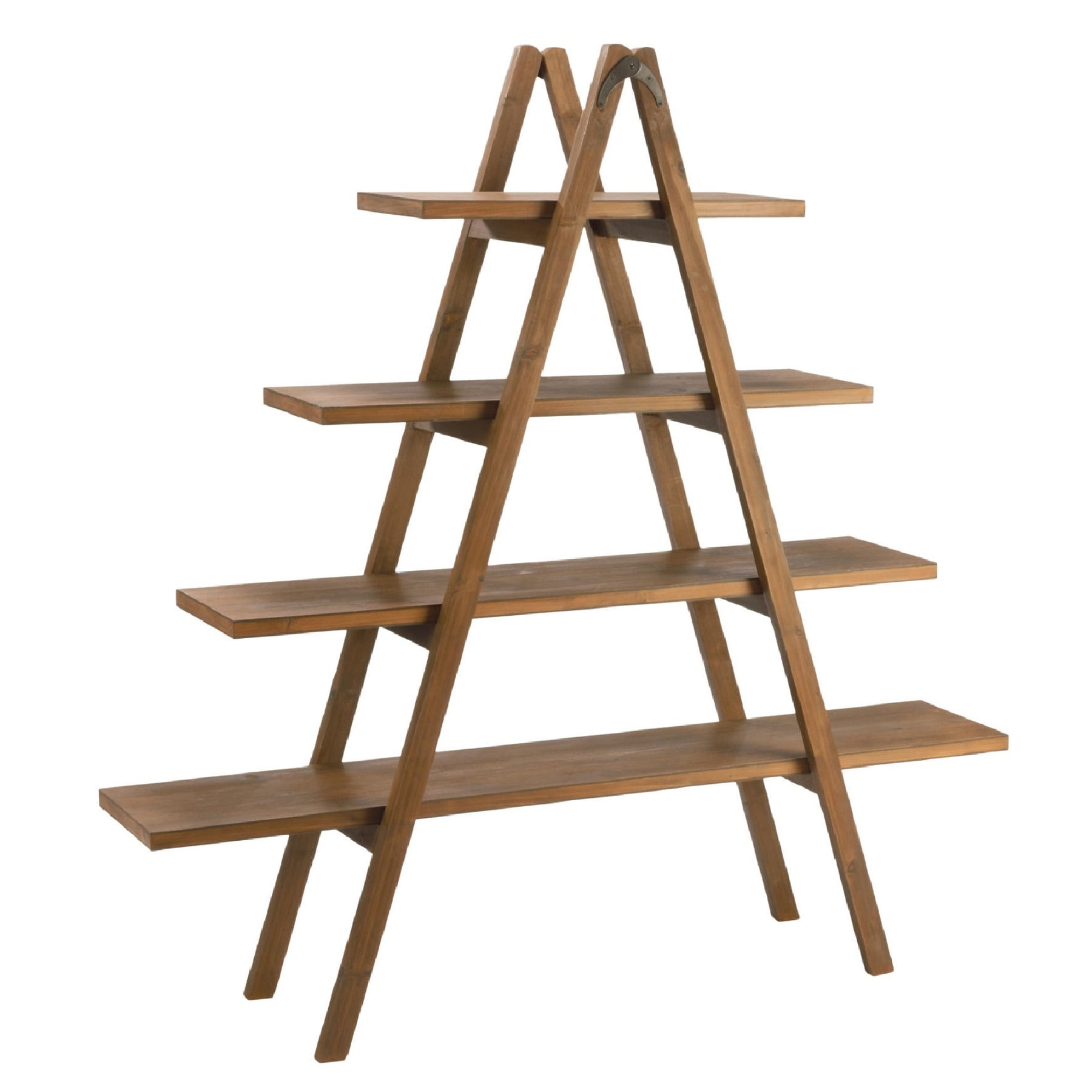 Tripar International 55" Brown Contemporary A-Frame Open Ladder Display ...