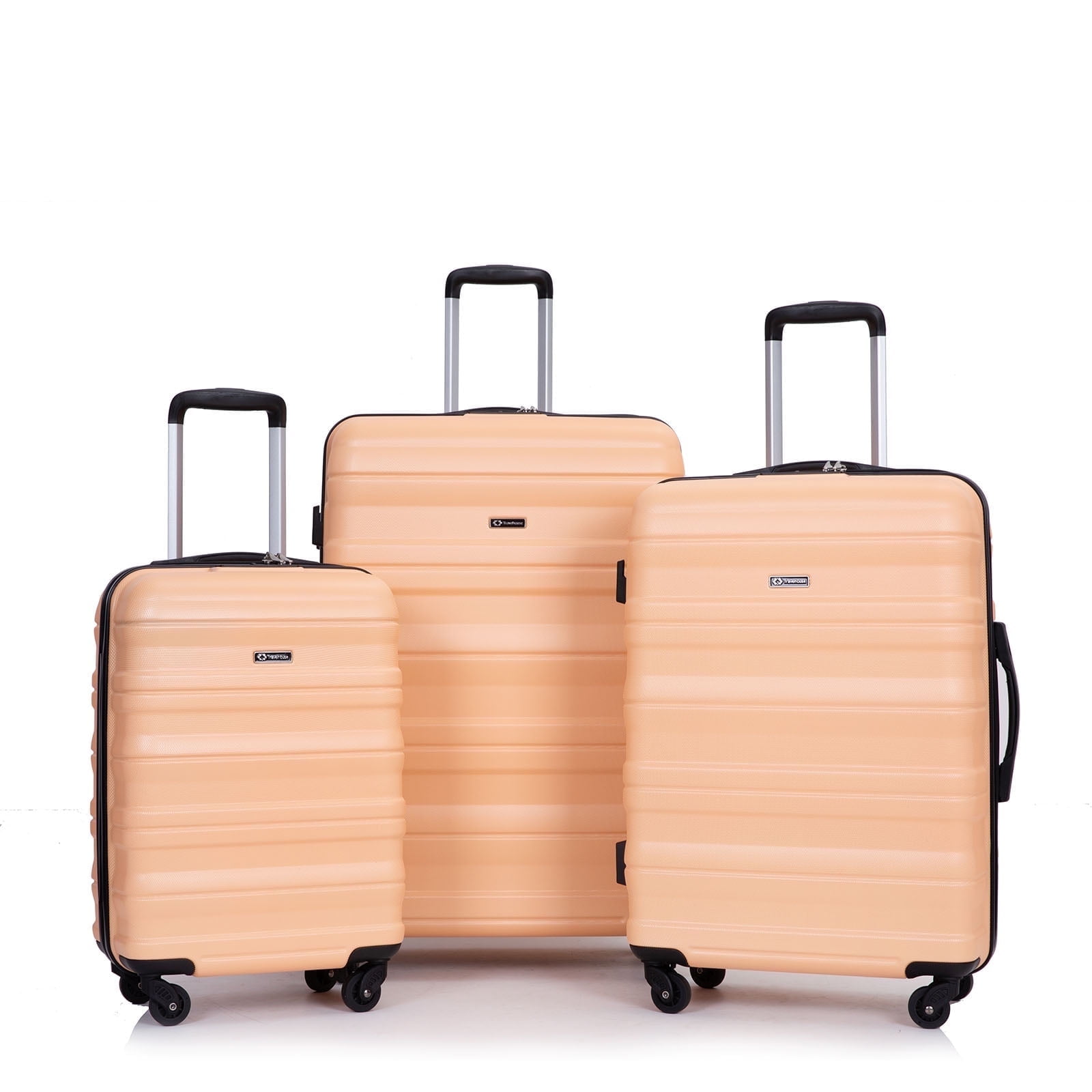 Tripcomp Hardside Luggage Set 3-Piece Set(21/25/29) Lightweight ...