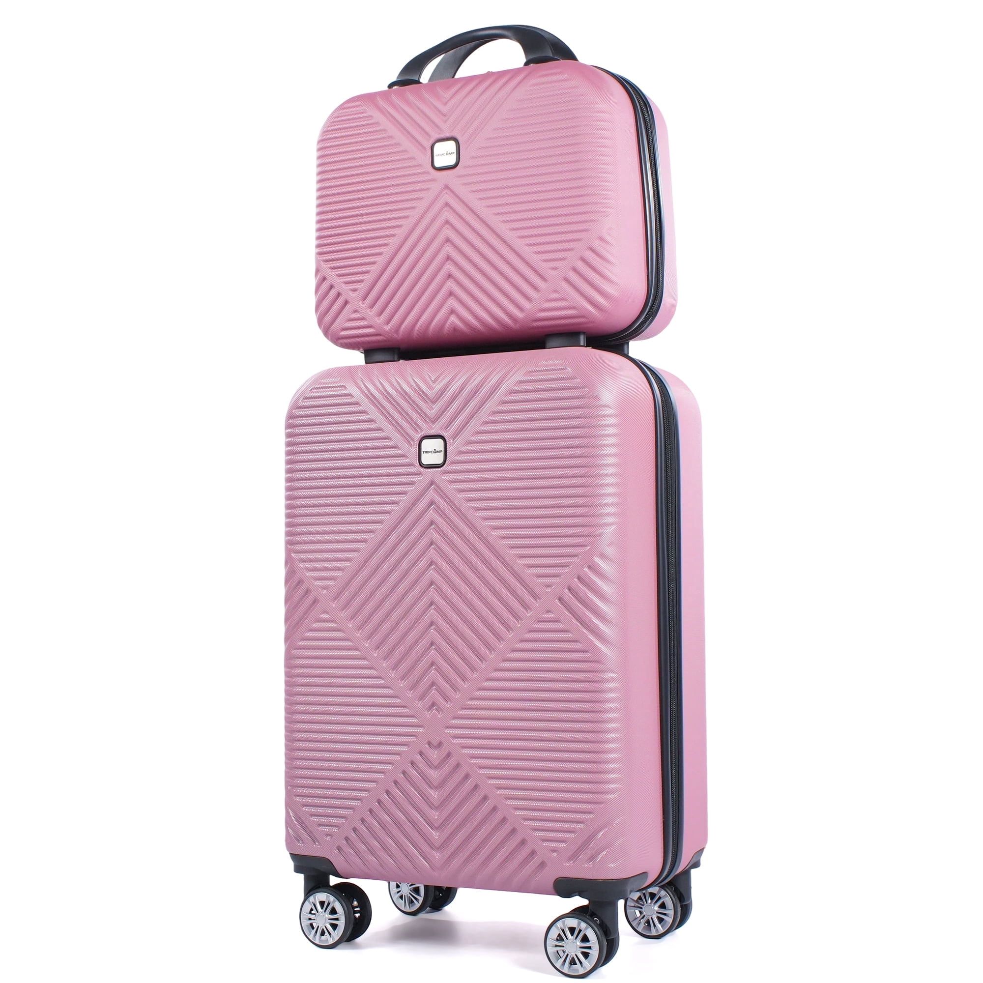 Tripcomp Luggage Sets 2 Piece Suitcase Set (14/20/)Hardside Suitcase ...
