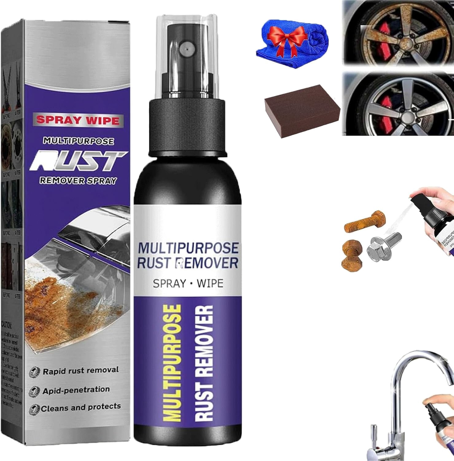 Tripconten Rust Remover, Perihralpeci Multipurpose Rust Remover Spray ...