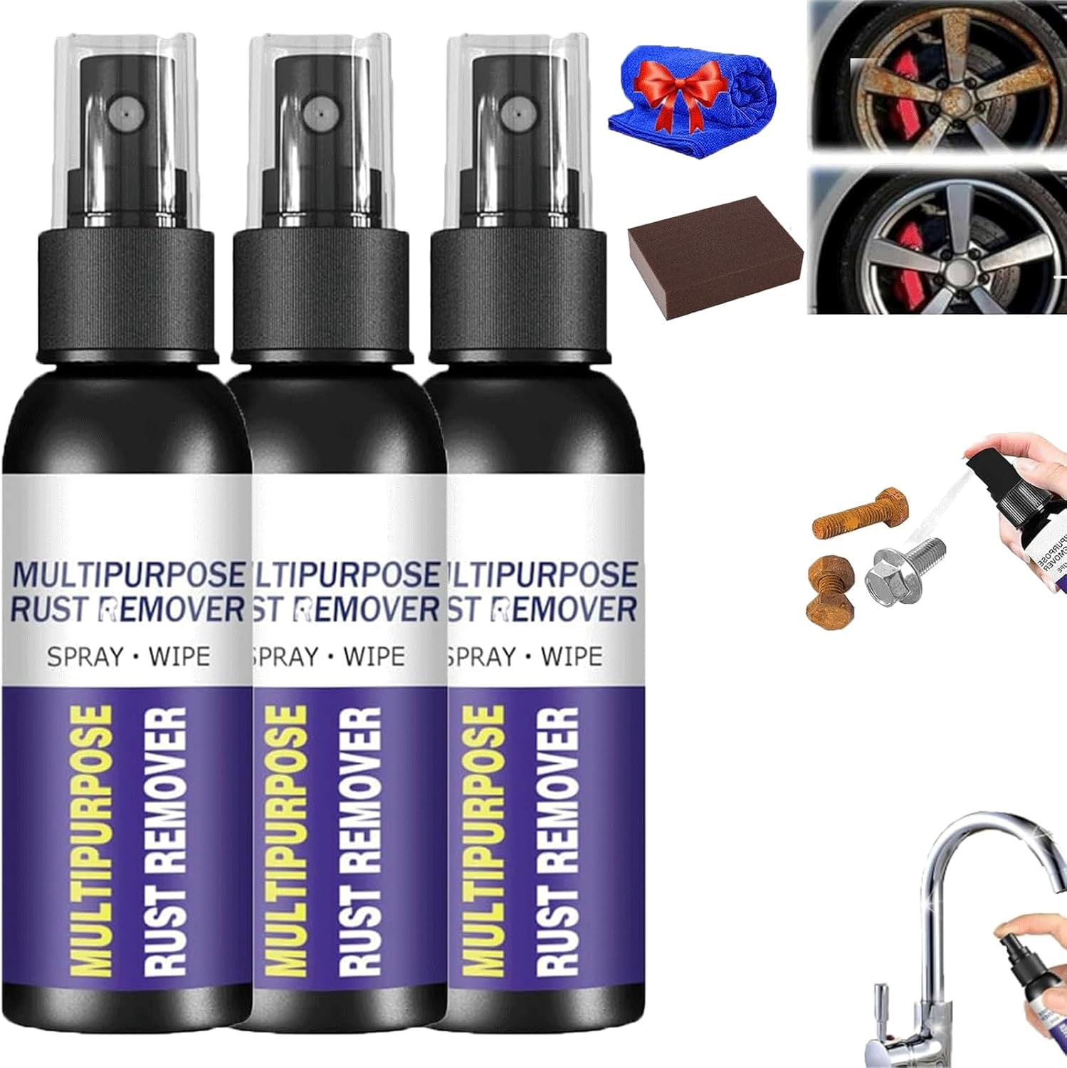 Tripconten Rust Remover, Perihralpeci Multipurpose Rust Remover Spray ...