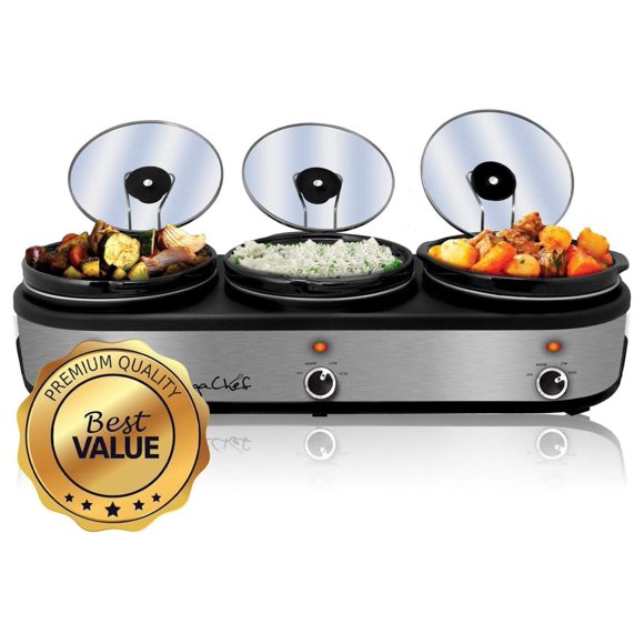 Triple Slow Cookers