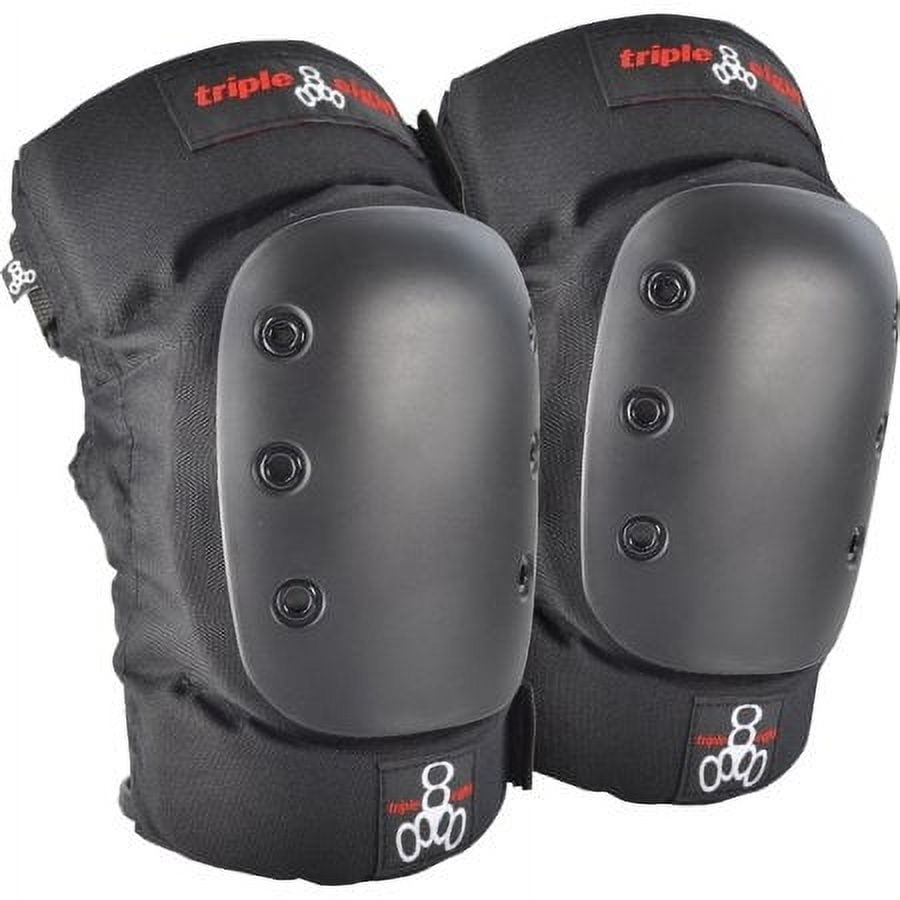 Triple 8 KP 22 Knee Pad Set Black Medium - Walmart.com