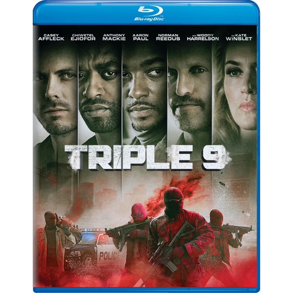 Triple 9 (Blu-ray New Box Art) [Blu-ray] - Walmart.com