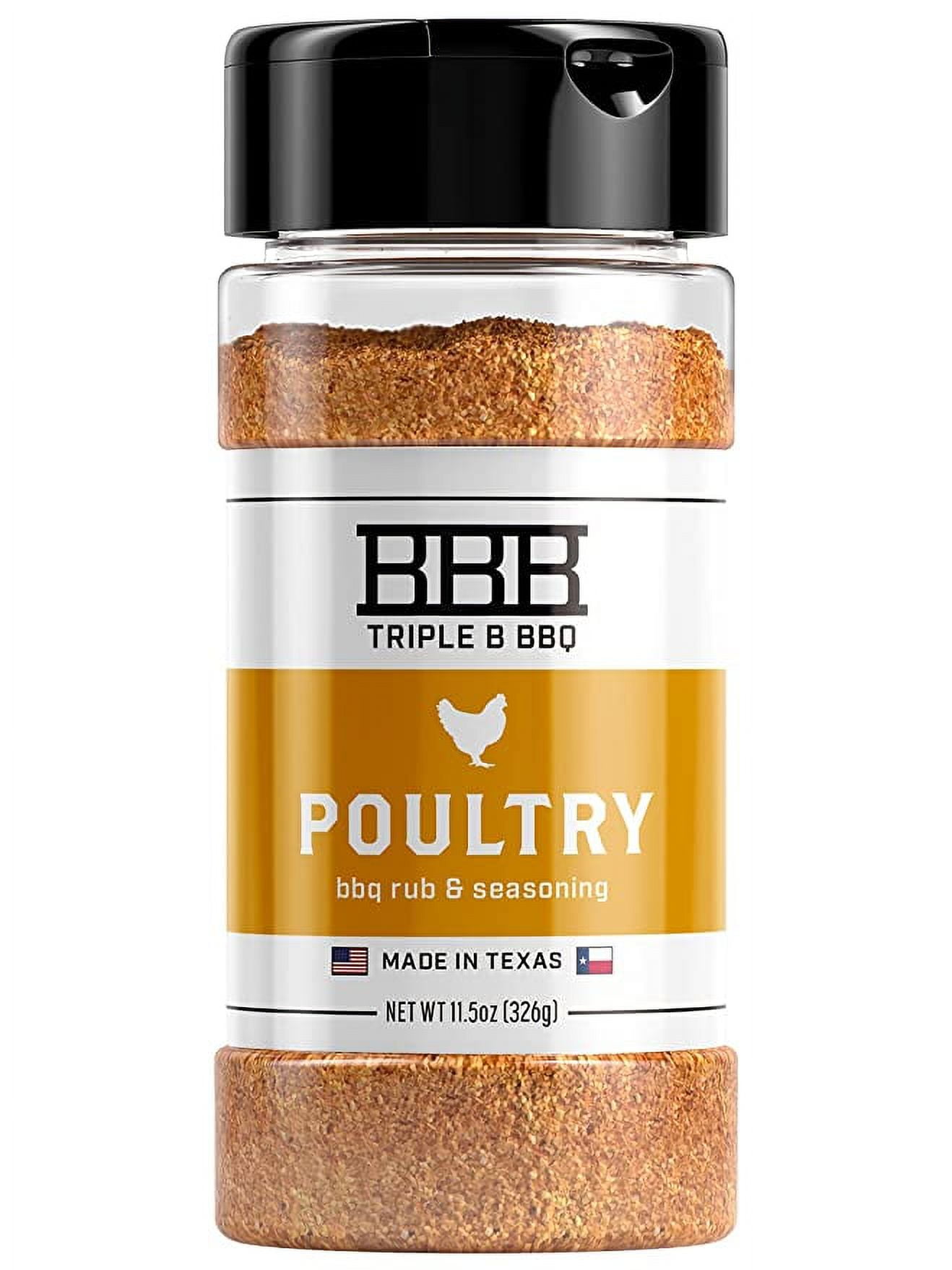 Triple B BBQ Dry Rub Poultry Seasoning — Chicken Rub & BBQ Grill ...