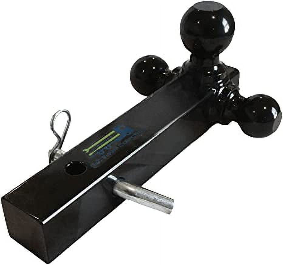 Triple Ball Hitch Mount (6,000 lbs 2" Hitch Ball) - Walmart.com