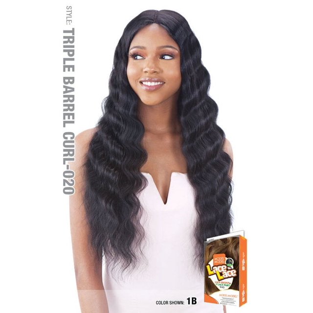 Triple Barrel Curl-020 Synthetic Lace Wig By Model Model Lace Wigs ...