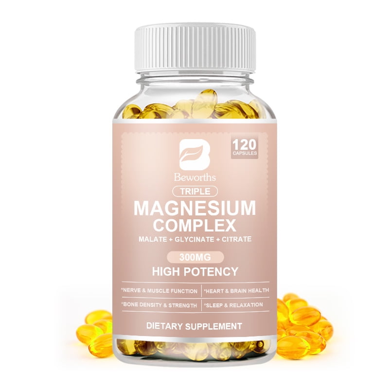 Triple Calm Magnesium 3000 mg - Magnesium Complex Compound Supplement ...