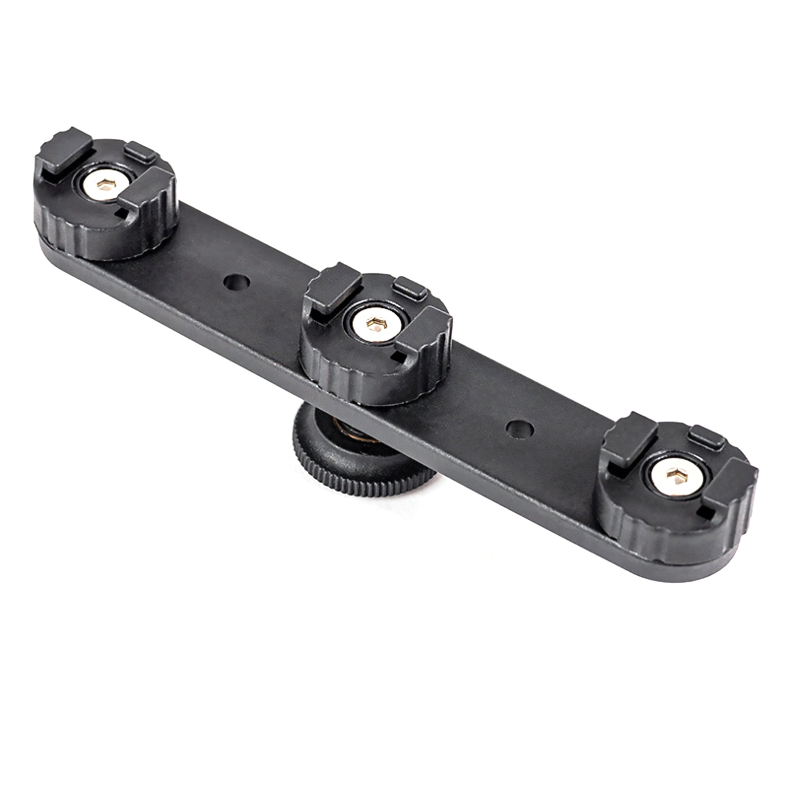 Triple Camera Extension Bracket Hot Shoe Base Support for Camera ...