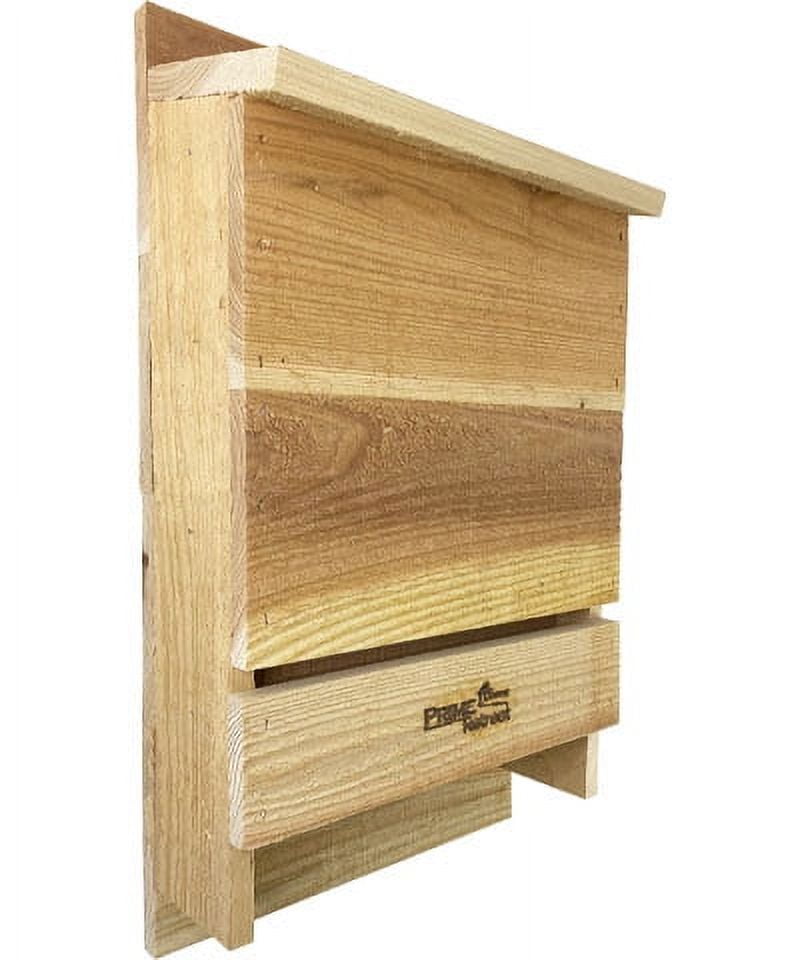 Triple-Celled Cedar Bat House for 200 Bats by Prime Retreat - Walmart.com