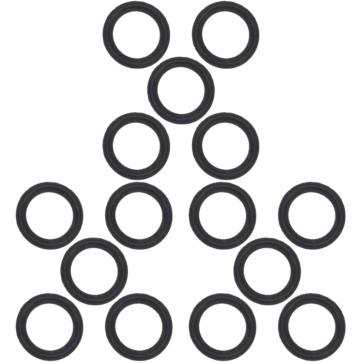 Triple Clamp Spacer Ferrule O-ring Rubber Easy Installation Shamrock ...