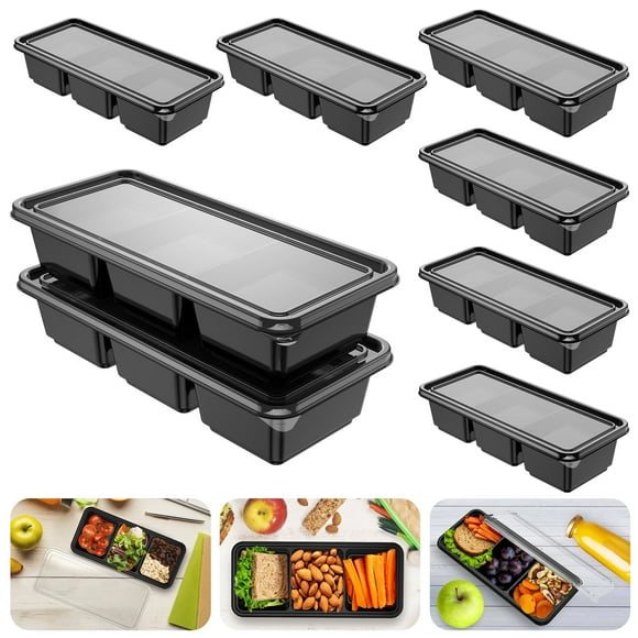 3-compartment Food Containers