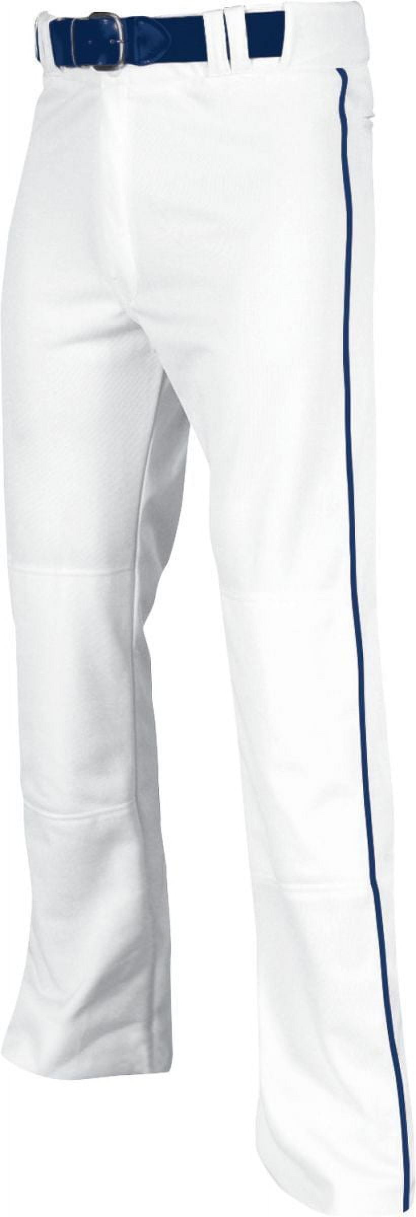 CHAMPRO Triple Crown Open-Bottom Baseball Pants, Adult Small, White ...