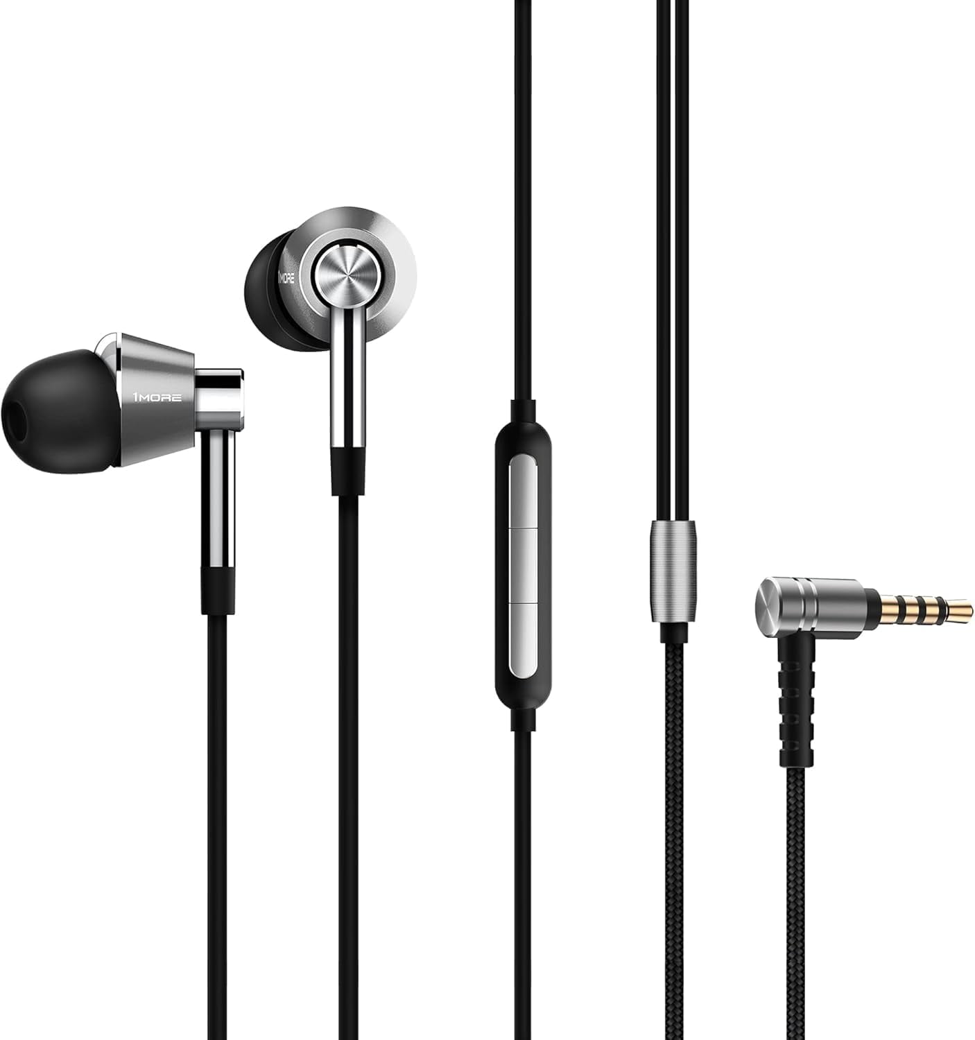 Triple Driver In-Ear Earphones Hi-Res Headphones with High Resolution ...