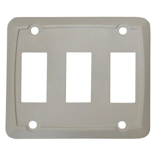 Triple Face Plate, White - Walmart.com