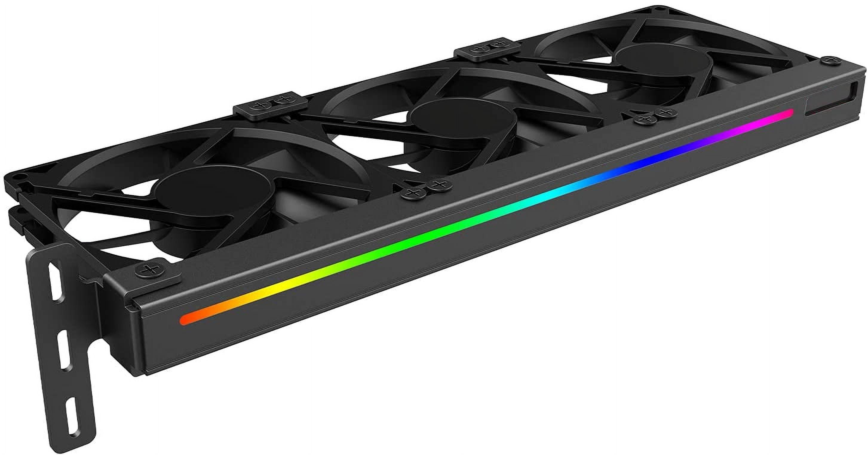 Triple Fan Combination Graphic Card Cooler, Silent Operation Video Card ...