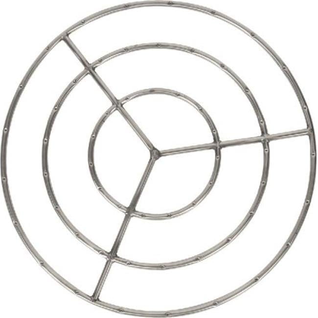 Triple Fire Ring, Stainless Steel - Walmart.com