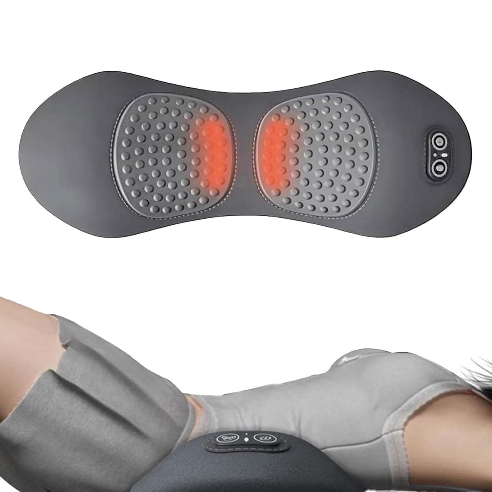 Triple Fusion Back Massager, 3 in 1 Back Massager for Pain Relief Deep ...