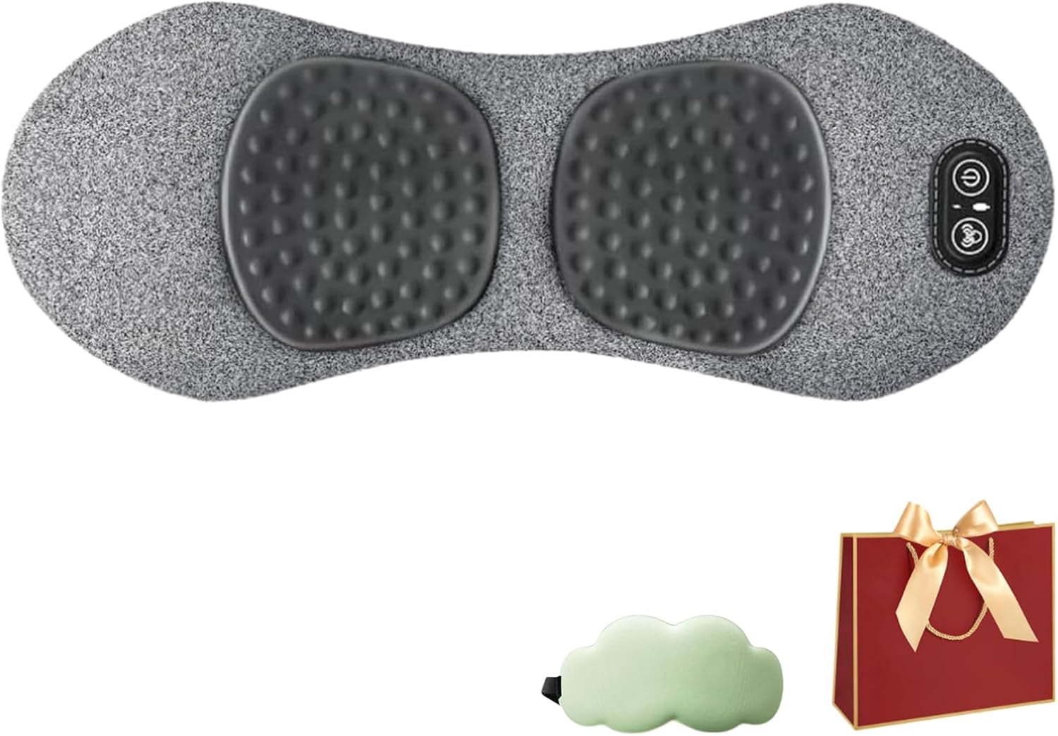 Triple Fusion Back Massager, 3-in-1 Electric Lumbar Support Pillow with ...