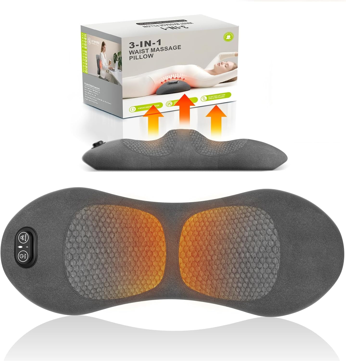 Triple Fusion Back Massager, Triple Fusion BaSmooth Triple Fusion 3-in ...