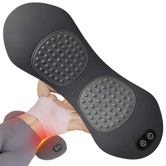 Triple Fusion Back Massager, with Heating, Vibration & Stretching ...