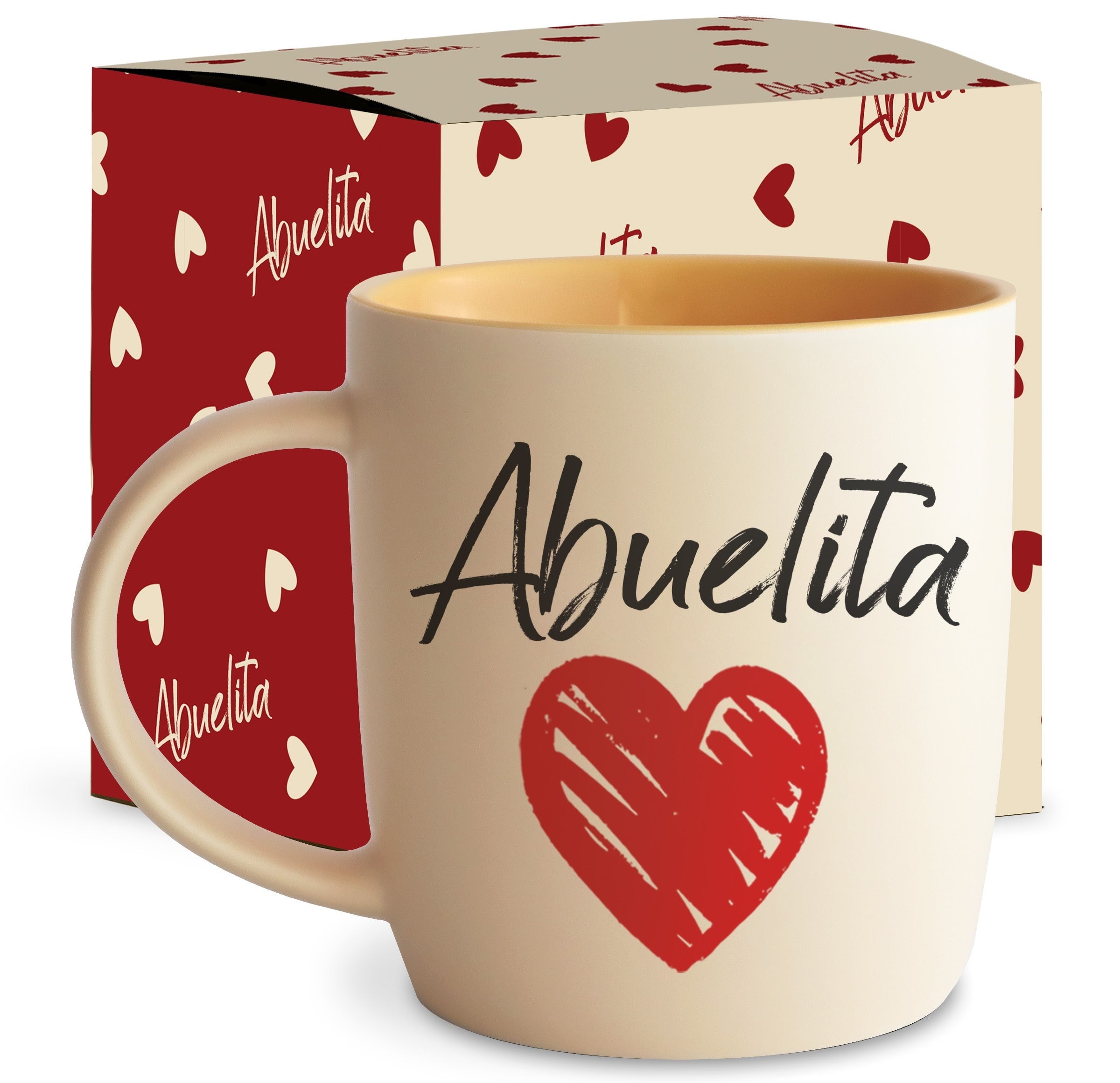 Triple Gifffted Abuelita Coffee Mug in Spanish, Latino Best Grandma in The World Gifts, La Mejor ...