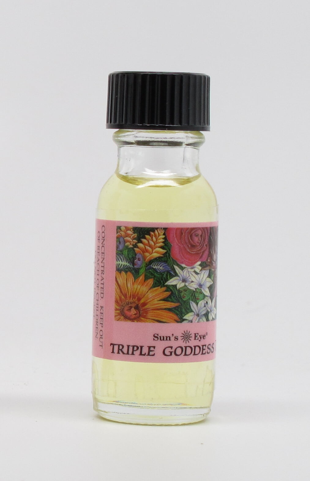 Sun's Eye Triple Goddess Herbal Fragrance Oil, 1/2 Ounce, Pomegranate ...