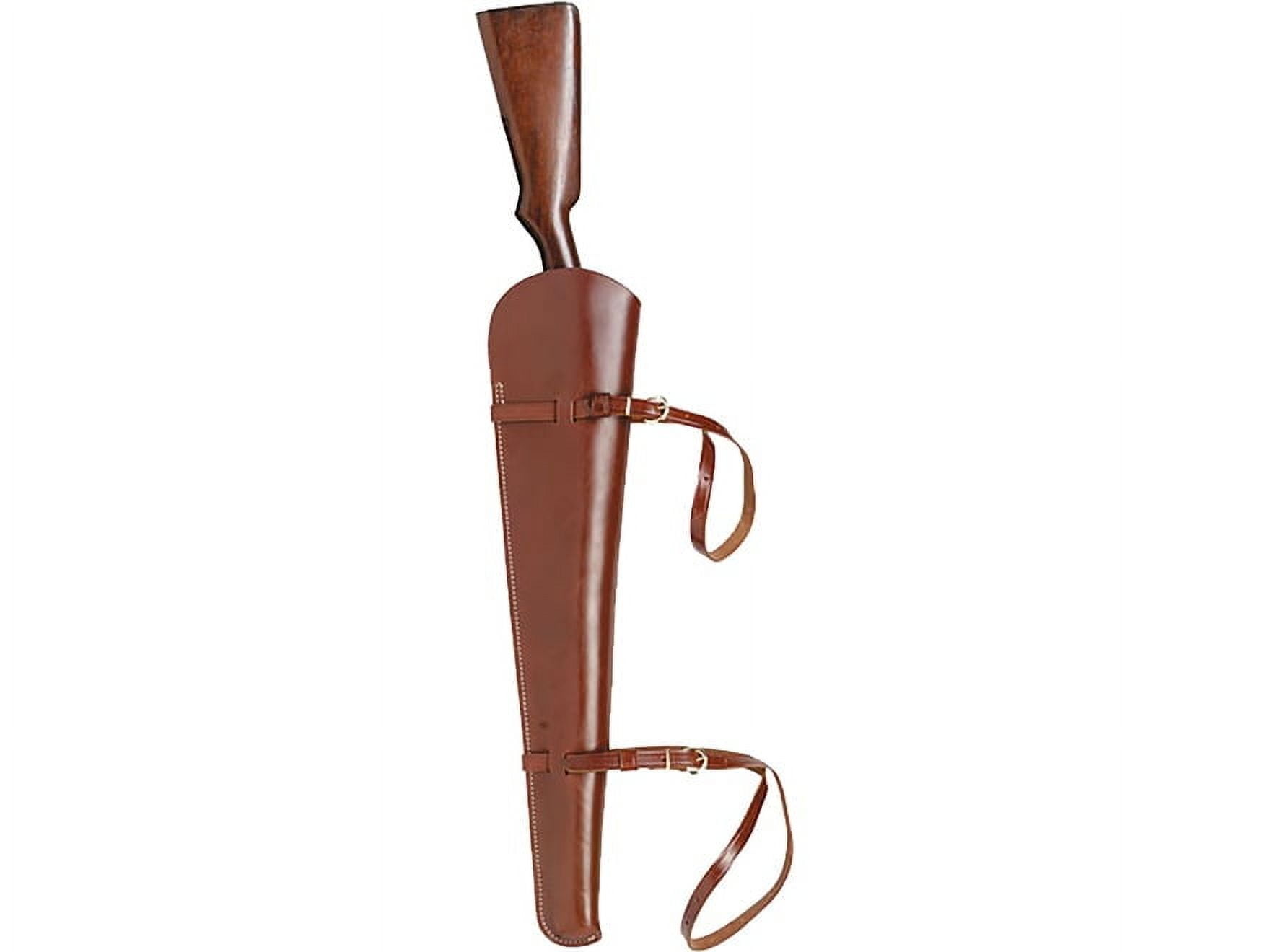 Triple K Lever-Action Rifle Scabbard 20" Barrel Leather Walnut Oil ...