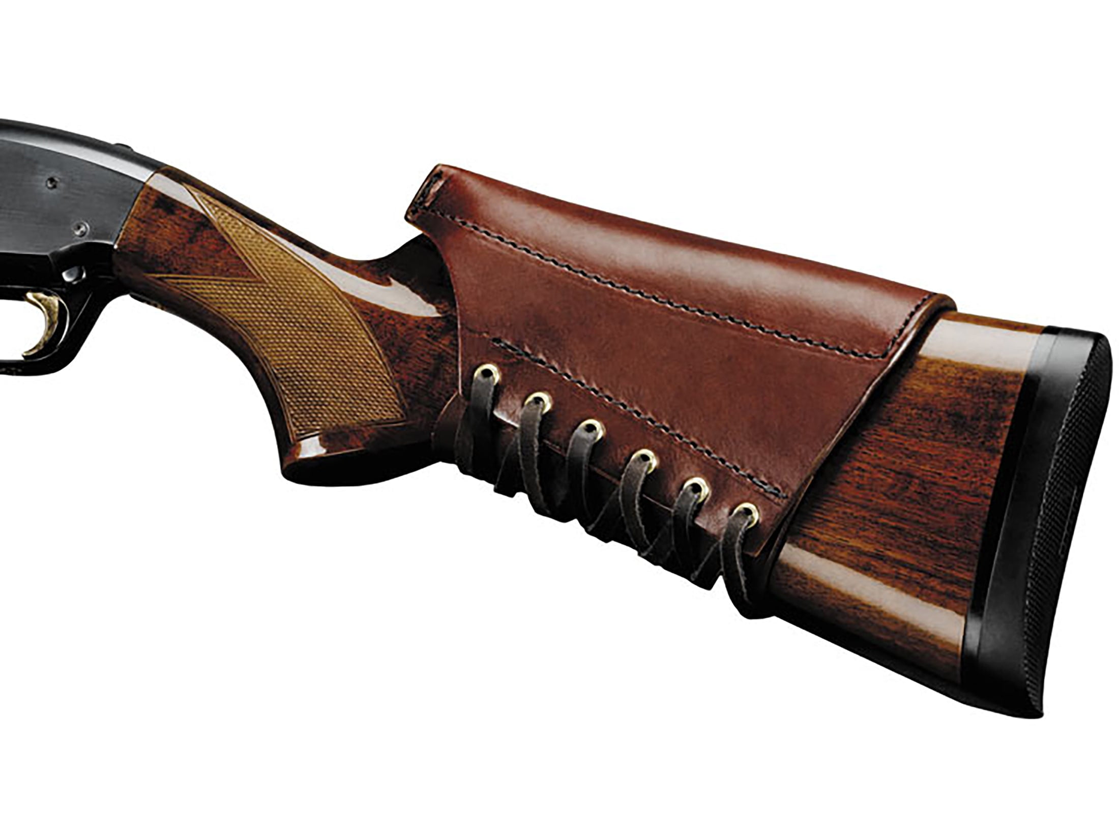 Triple K Shotgun/Rifle Cheek Rest .5" Leather Brown - Walmart.com