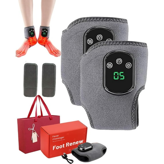 Triple Method Foot & Body Massager with Heat, Wireless Triple Action ...