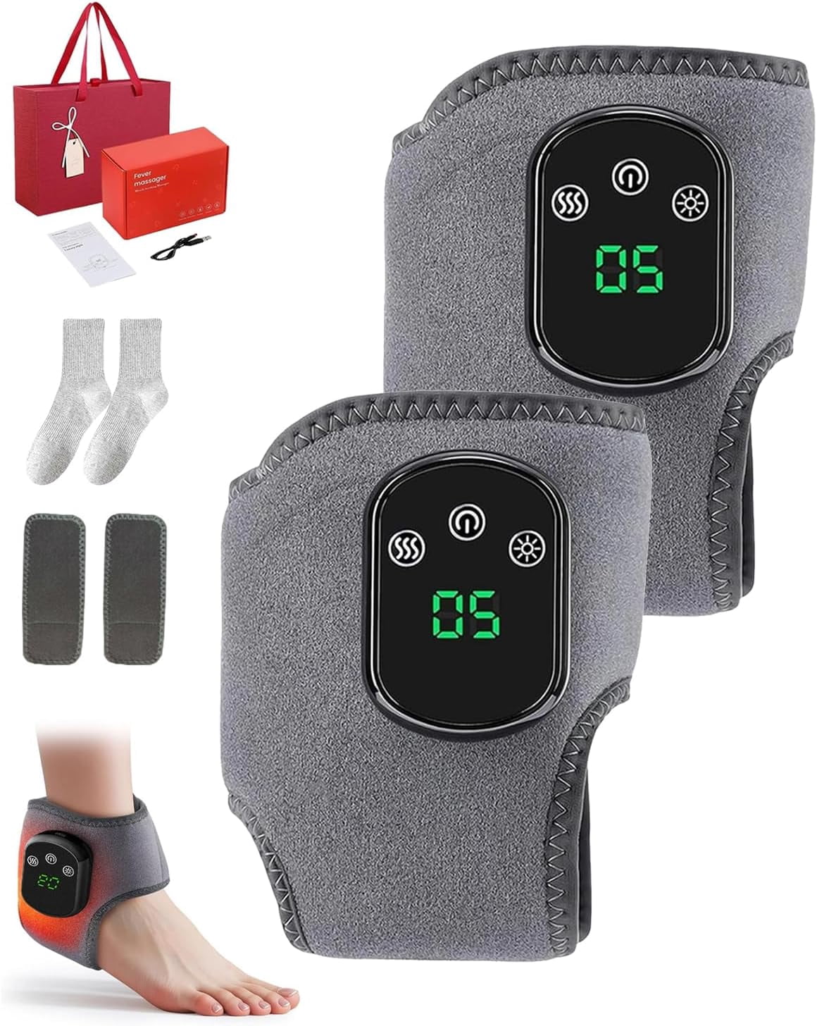 Triple Method Massager, 3 in 1 Triple Method Massager - Heat Therapy ...