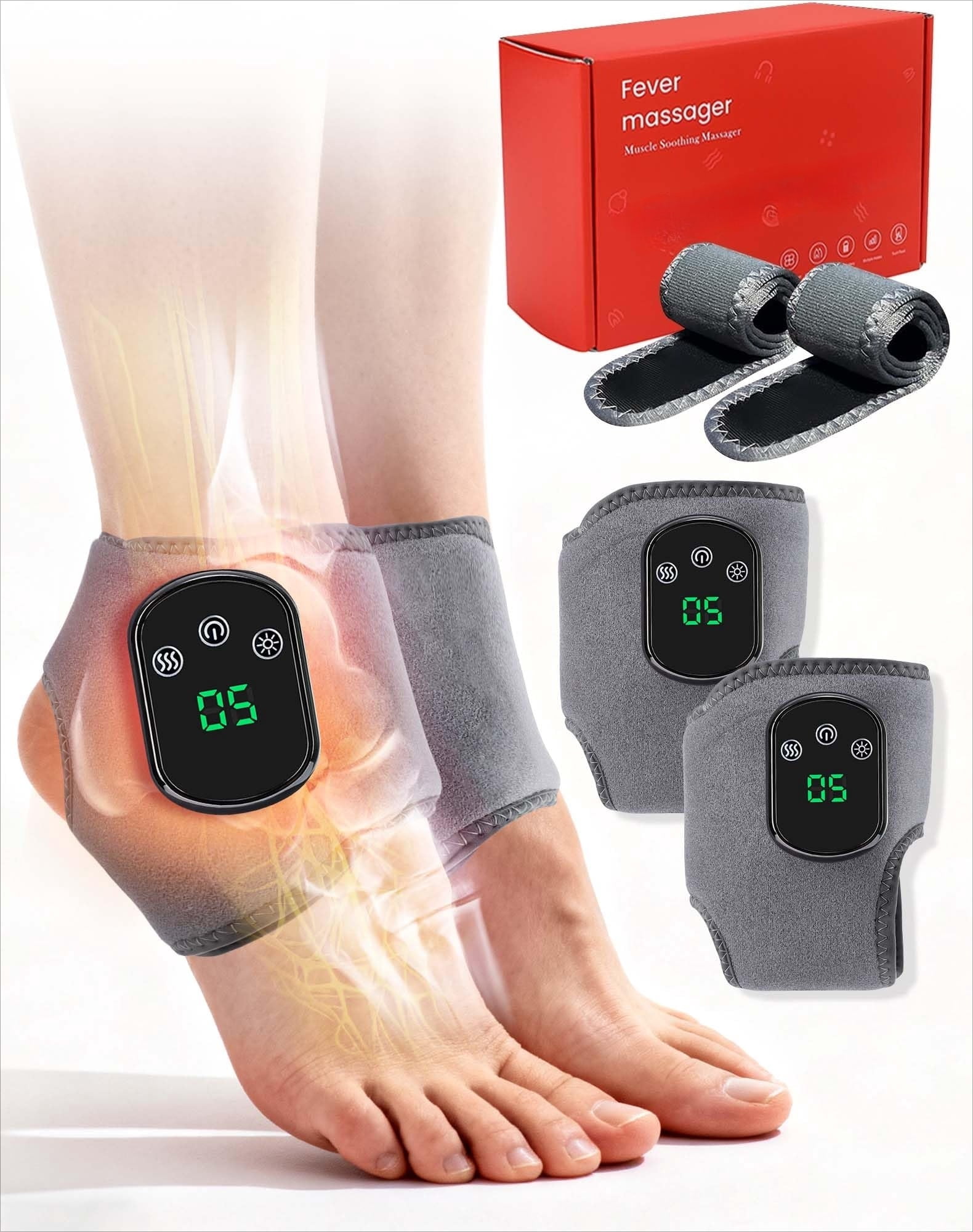 Triple Method Massager, 3 in 1 Triple Method Massager - Heat Therapy ...