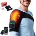 Triple Method Shoulder Massager – Shoulder Heating Pad with Massage, 3 ...