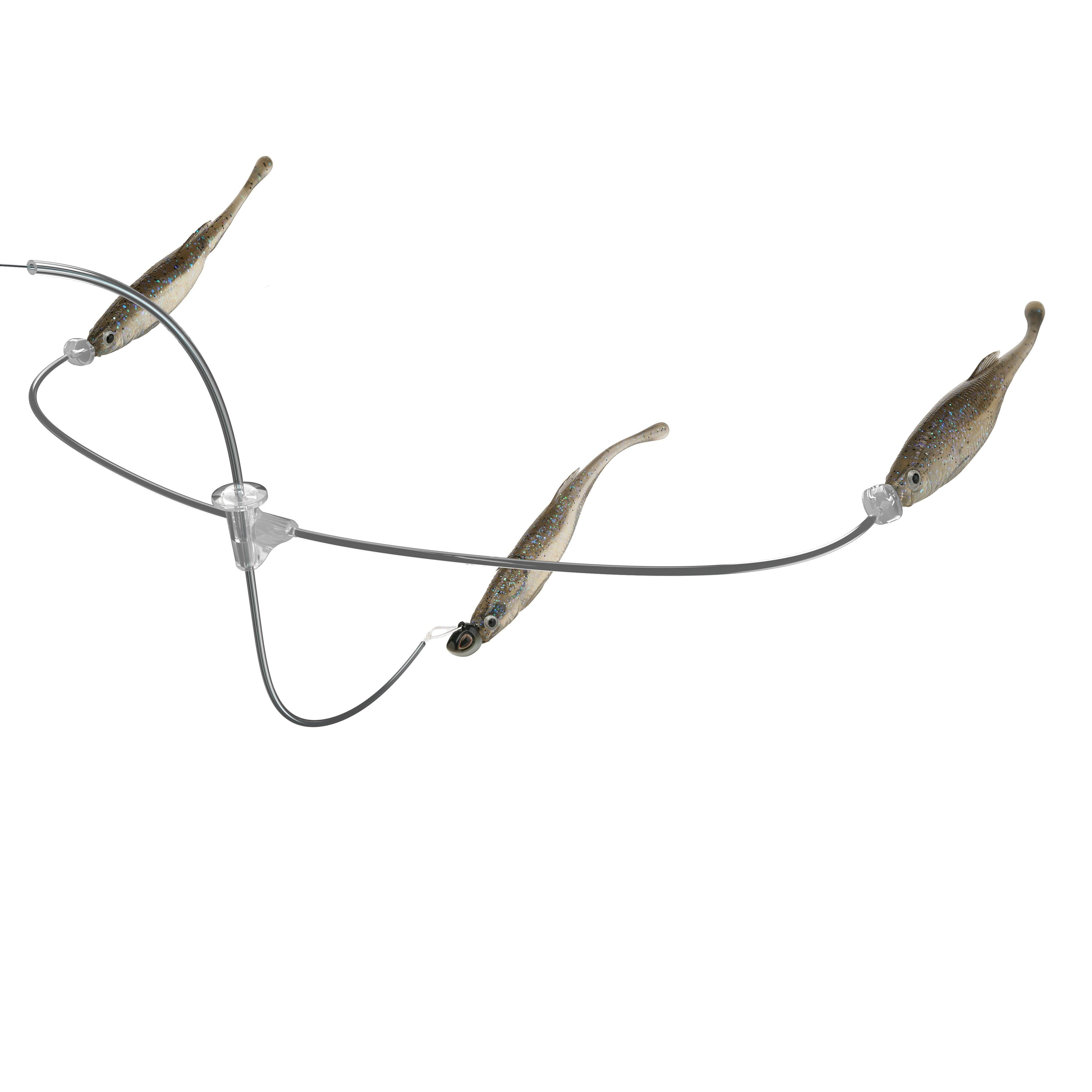 Berkley Triple Minnow Rig Kit, 3in, Electric Shad - Walmart.com